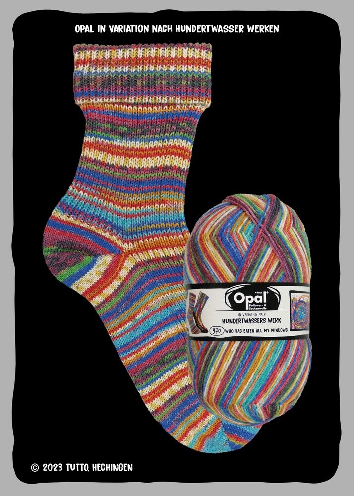 Opal nach Hundertwasser Edition 4-ply - Buy Today
